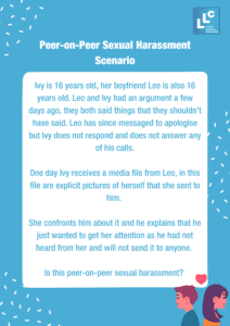 Safeguarding Focus: Peer-on-Peer Sexual Harassment - London Learning ...